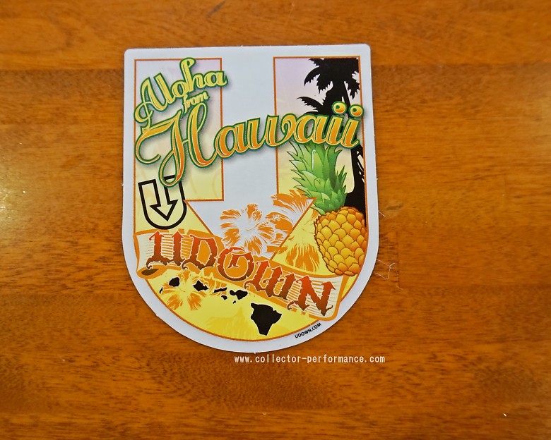 ハワイ UDOWN ファストラップステッカー Aloha/アロハ | US & Hawaii GOODS,UDOWN | COLLECTOR＃001
