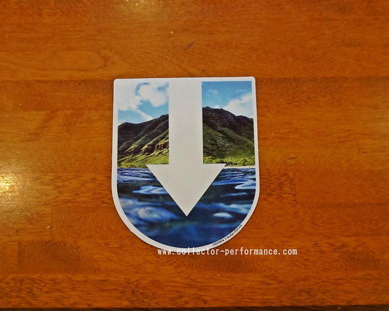 ハワイ UDOWN ファストラップステッカー Makai/Mauka | US & Hawaii GOODS,UDOWN ...