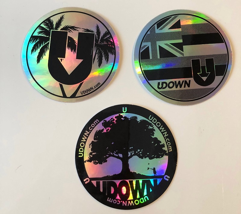 ハワイ UDOWN ホログラフィック ステッカー | US & Hawaii GOODS,UDOWN | COLLECTOR＃001