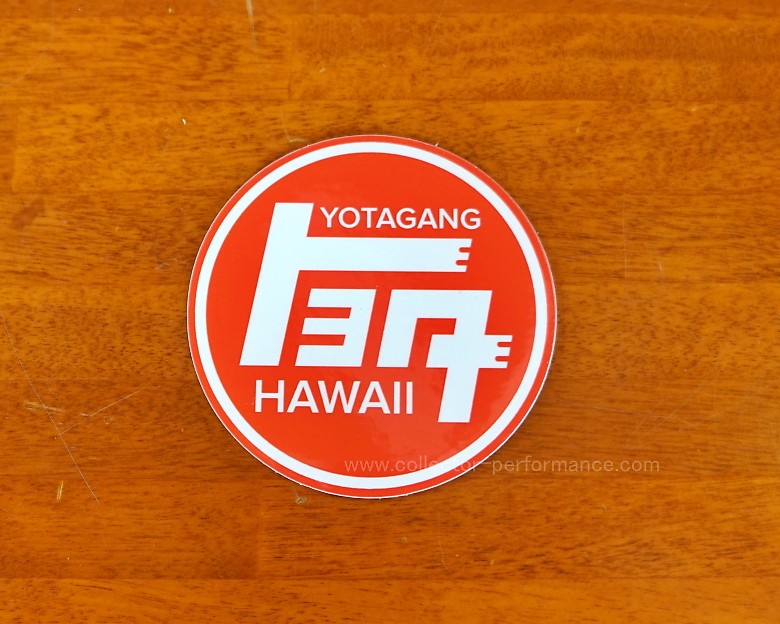 ハワイ YOTA GANG HAWAII サークル ステッカー | US & Hawaii GOODS,Sticker/ステッカー ...