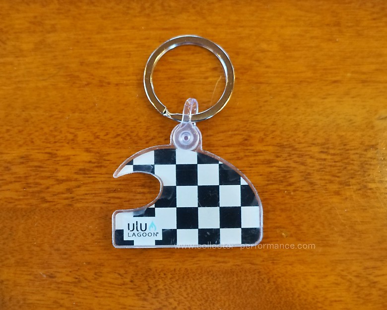 Ulu Lagoon ミニウェーブ キーリング/キーホルダー チェッカー | US & Hawaii GOODS,Key Ring ...