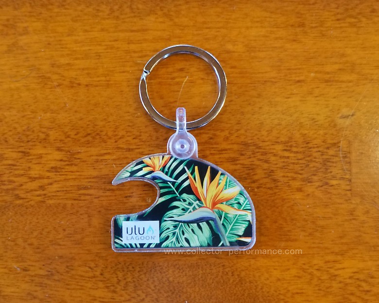 Ulu Lagoon ミニウェーブ キーリング/キーホルダー Bird Of Paradise/バードオブパラダイス | US ...