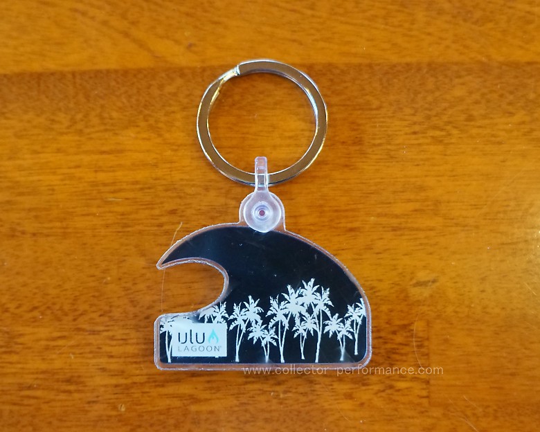 Ulu Lagoon ミニウェーブ キーリング/キーホルダー White Palms | US & Hawaii GOODS,Key Ring ...