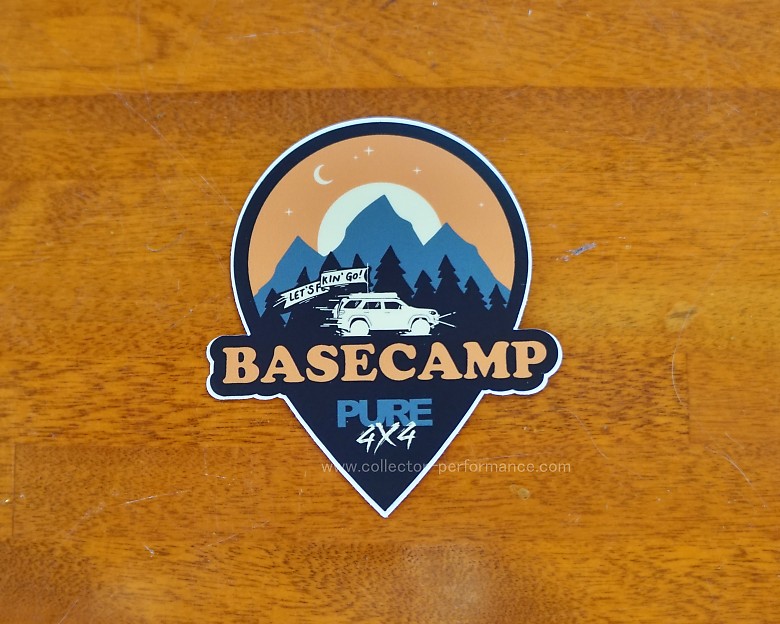 PURE BASE CAMP ステッカー | US & Hawaii GOODS,Sticker/ステッカー | COLLECTOR＃001
