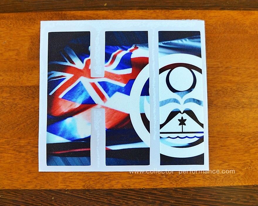ハワイ HIC HI ハワイアンフラッグ ステッカー | US & Hawaii GOODS,Sticker/ステッカー ...