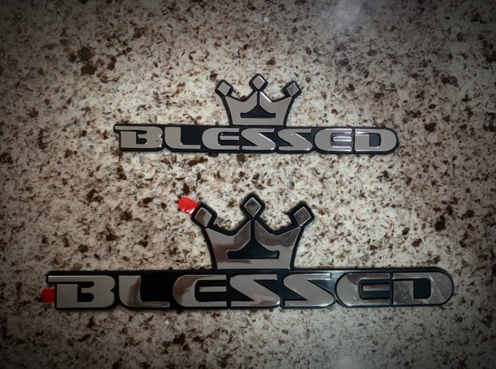 （再入荷！）ハワイ BLESSED エンブレム | US & Hawaii GOODS,License Plate Frame ...