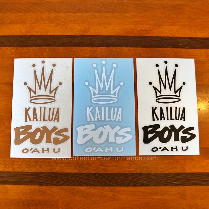 (在庫あり！）ハワイ IslandSnow/アイランドスノー KAILUA BOYS/カイルアボーイズ クラウン ステッカー | US ...