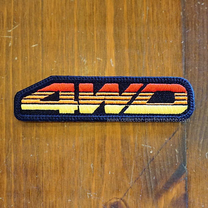 クラシックカラー 4WD パッチ | US & Hawaii GOODS,Patches/パッチ | COLLECTOR＃001