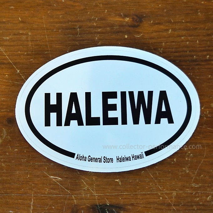 ハワイ HALEIWA ラウンド ステッカー | US & Hawaii GOODS,Sticker/ステッカー | COLLECTOR＃001
