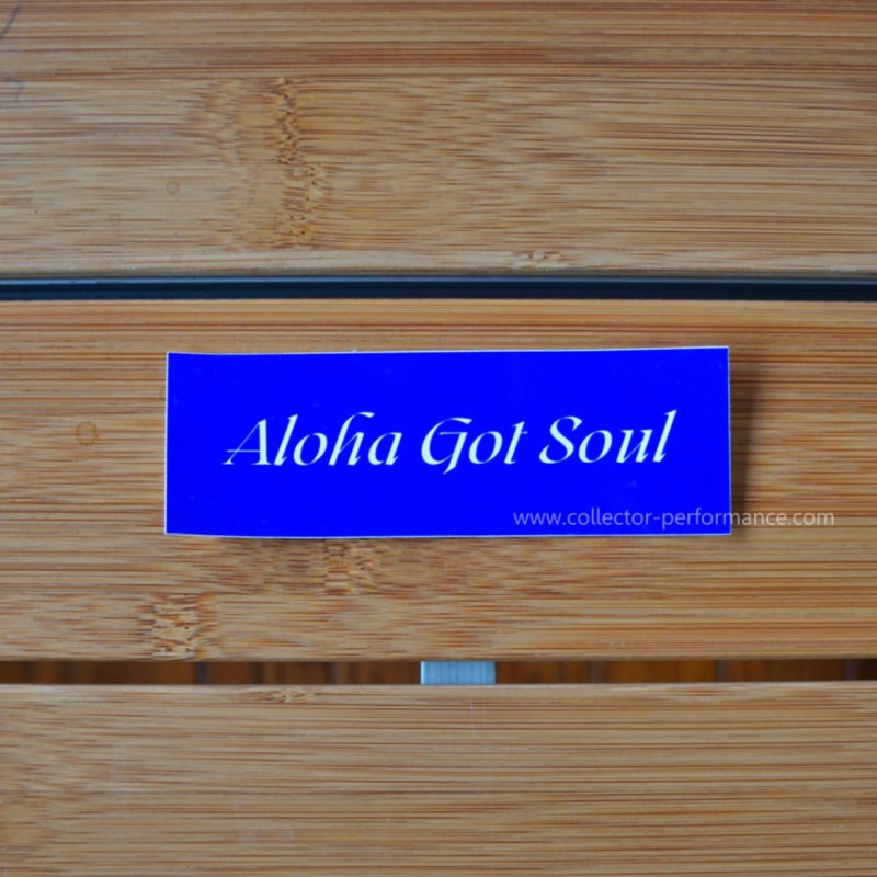 Aloha Got Soul / アロハゴットソウル ロゴ ステッカー | US & Hawaii GOODS,Sticker/ステッカー ...