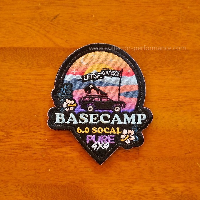 PURE BASE CAMP SOCAL サンセット パッチ | US & Hawaii GOODS,Patches/パッチ ...