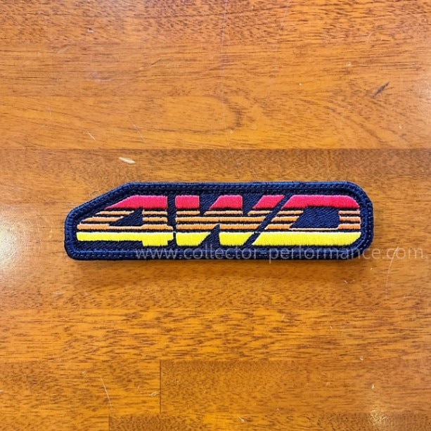 TOYOTA 4WD クラシックカラー ロゴ パッチ | US & Hawaii GOODS,Patches/パッチ | COLLECTOR＃001