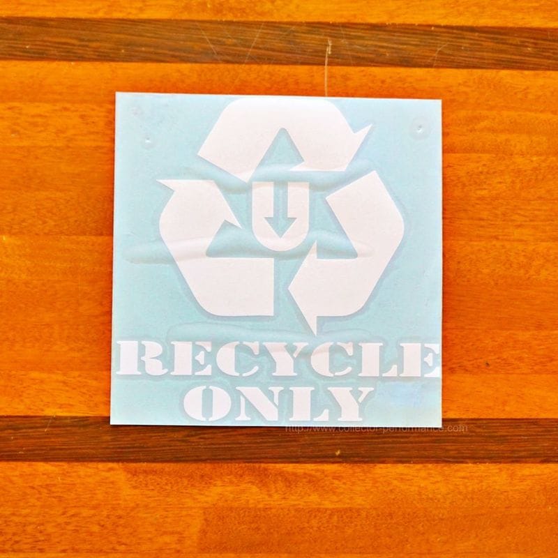 UDOWN ステッカー RECYCLE ONLY | US & Hawaii GOODS,UDOWN | COLLECTOR＃001