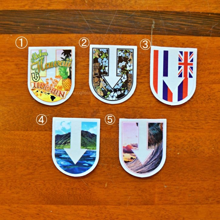 ハワイ UDOWN ファストラップステッカー ミニサイズ | US & Hawaii GOODS,UDOWN | COLLECTOR＃001