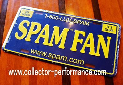 SPAM FAN ライセンスプレート | US & Hawaii GOODS,Others | COLLECTOR＃001