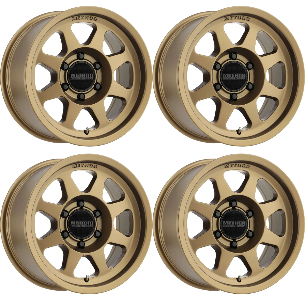 （取り寄せ対応！）Method Race Wheels MR701 メソッド ホイール 17インチ 17x8.5 4本セット ブロンズ ...