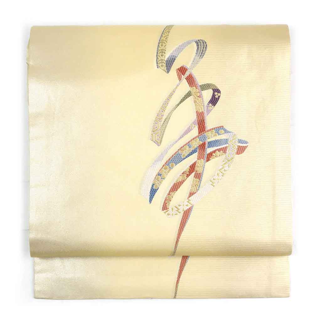 リサイクル 名古屋帯 幅30.5cm 長さ372cm レディース 連続模様 秋冬春用 正絹（シルク）茶色 美品 リサイクル リメイク リユース【ランクA】 | リサイクル着物,名古屋帯 ...