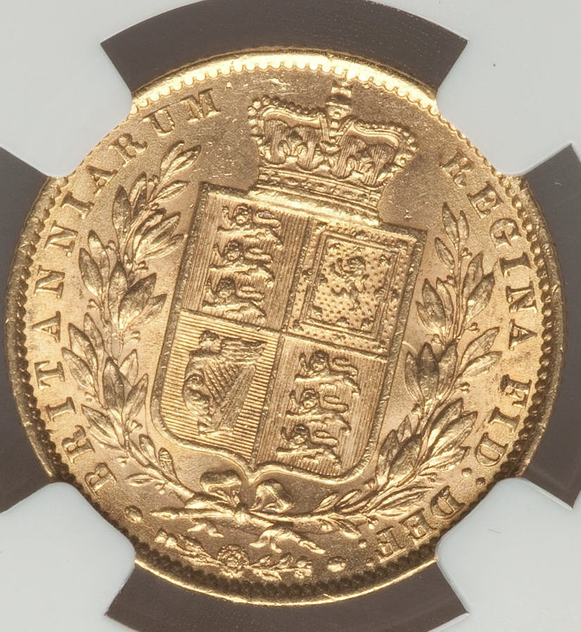 【動画あり】イギリス ソブリン金貨 Great Britain: Victoria gold Sovereign 1872, S-3852C ...