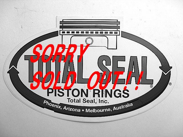 ★Total Seal Piston Rings ピストン ビンテージ デカール HOTROD FORD CHEVY★ | モーター系,オイル ...