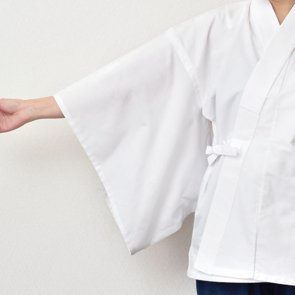 ネル半襦袢(紐)男性用(M-LL) | 和装品,肌着,男性用肌着・半襦袢 | 作務