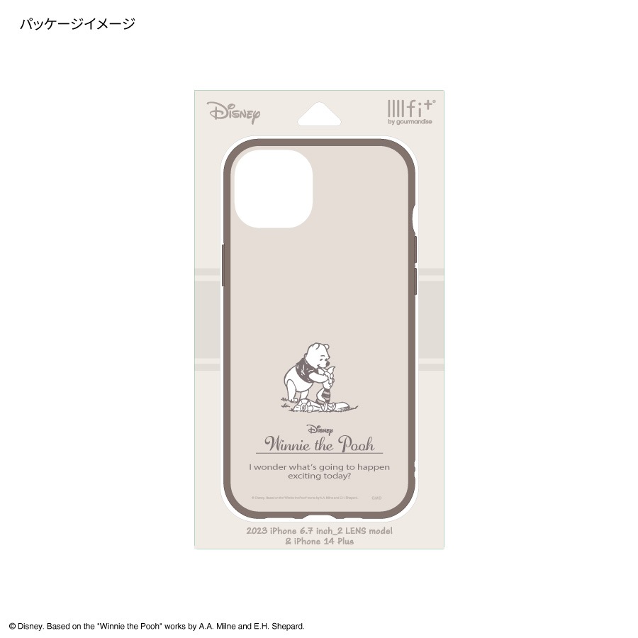 ディズニーキャラクター ／ IIIIfit iPhone15 Plus / 14 Plus 対応 ケース | た行,ディズニー,くまのプーさん,スマホケース・フィルム,iPhone15 ...