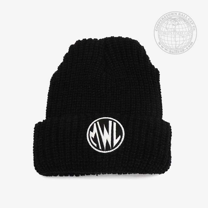 ・COOPERSTOWN BALL CAP｜USA Made Wide Rib Knit Cap Acrylic MWL/ クーパーズタウン ...