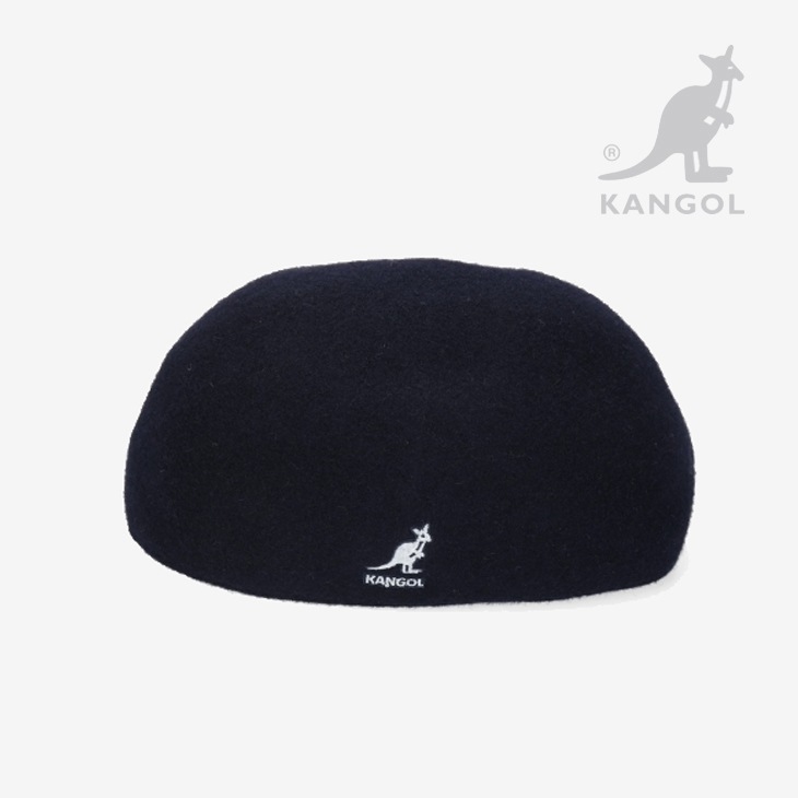 ・KANGOL｜Seamless Wool 507 Hunting/ カンゴール/シームレス ウール ハンチング/ダークブルー ...