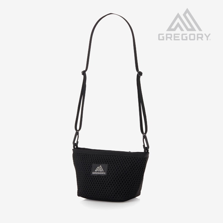 ・GREGORY｜Easy Shoulder Pouch Mesh/ グレゴリー/イージー ショルダー/ブラックメッシュ # | ユニセックス ...