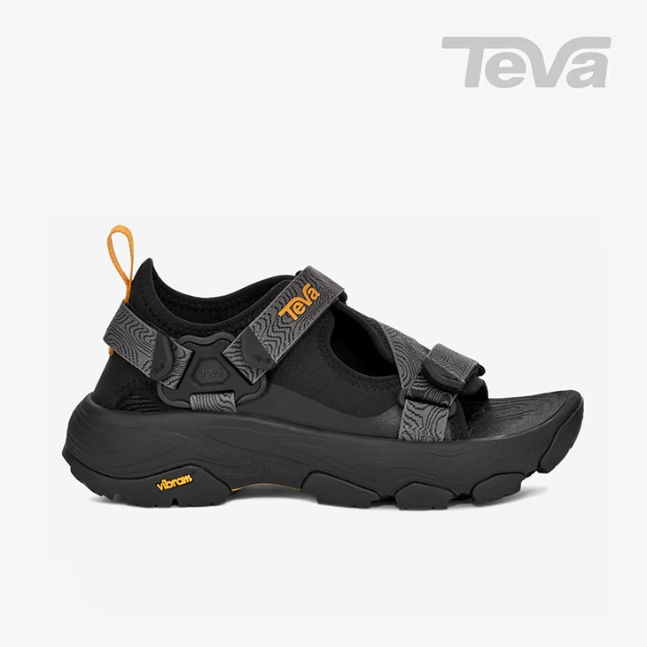 ・TEVA｜W Grandview Max Sandal Vibram/ テバ/グランドビュー マックス サンダル ビブラム/ブラック ...