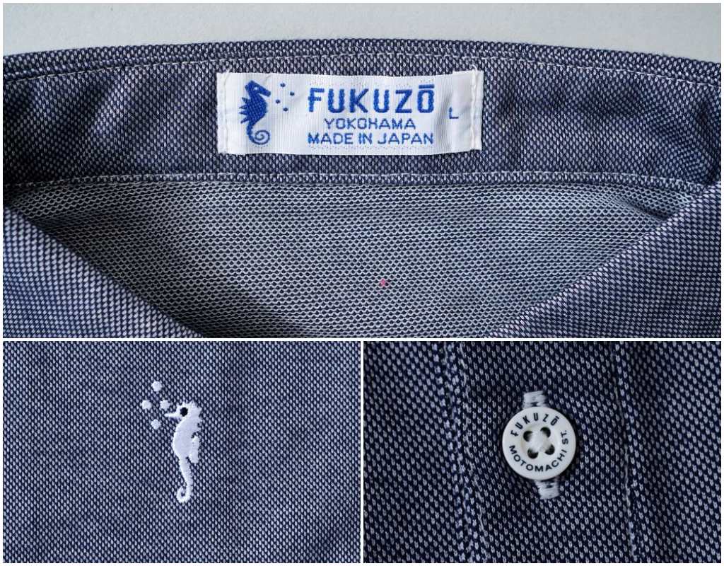 「ハマトラ」の代表格 FUKUZ&（フクゾー） 台襟ポロシャツ