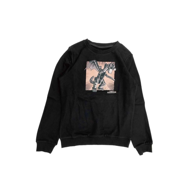 マインクラフト スウェット MANGA エンダードラゴン ブラック 110cm | Minecraft -マインクラフト- | GRANUP ONLINE SHOP (グラナップオンライン ...