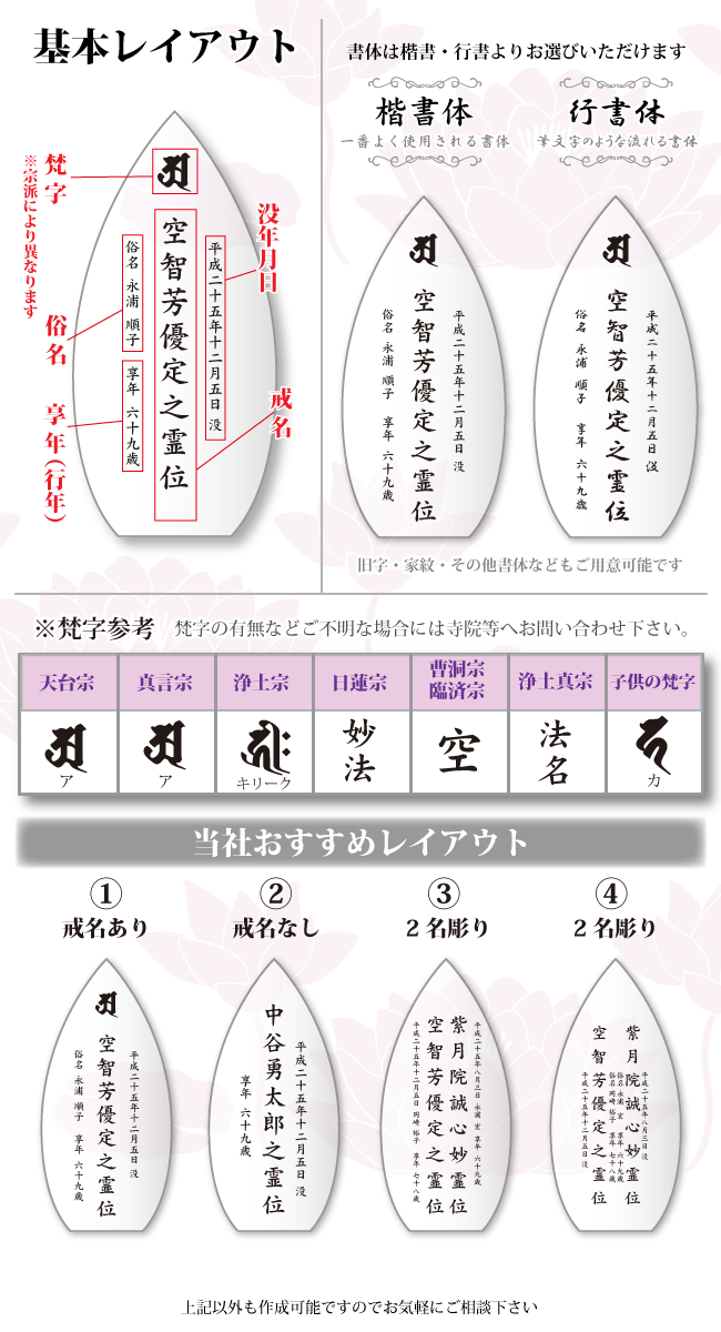 クリスタル位牌｜現代のお部屋にマッチしたガラスの御位牌