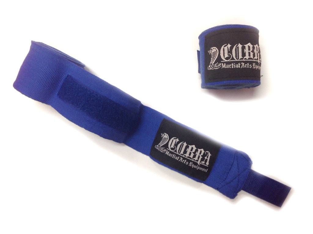 COBRA Hand Wrap BLUE バンテージ 400cm | 競技別商品,ボクシング | GRIT FIGHT SHOP/グリット ...