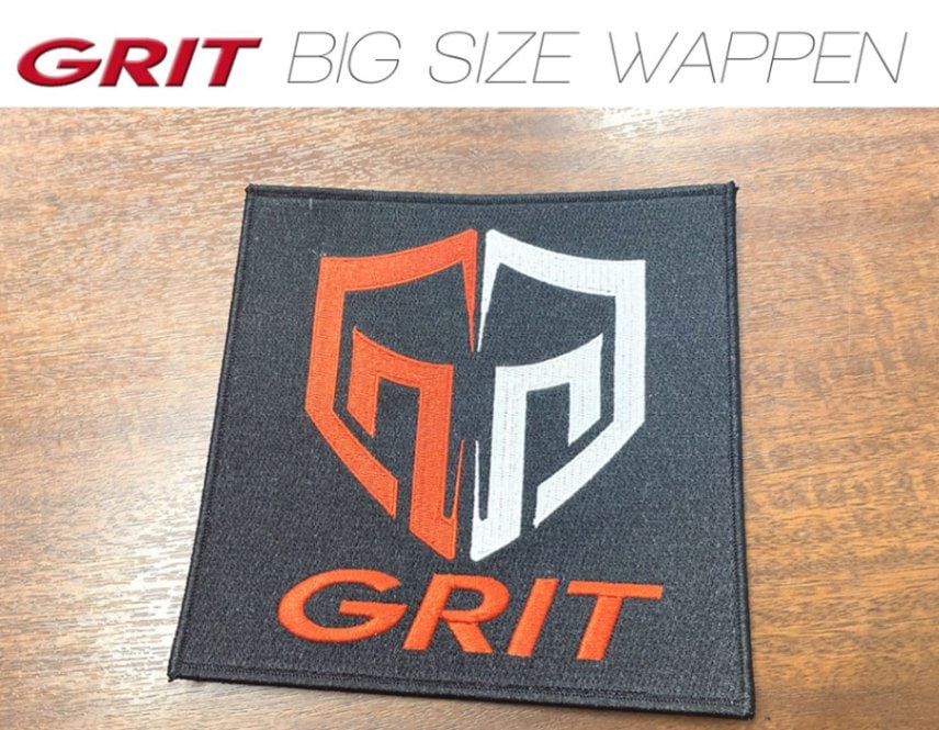 GRIT BIG SIZE WAPPEN ワッペン | アイテム別商品,小物・雑貨類 | GRIT FIGHT SHOP/グリットファイト ...