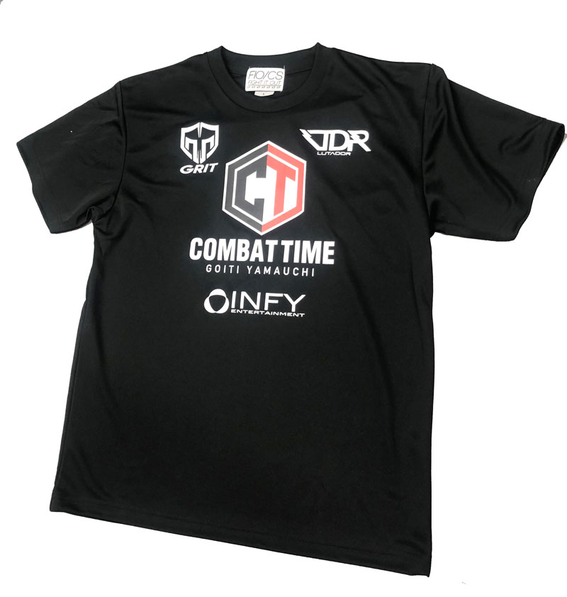 GRIT×COMBAT TIME TRAINING DRY TEE BK 2405 | すべての商品 | GRIT FIGHT SHOP ...