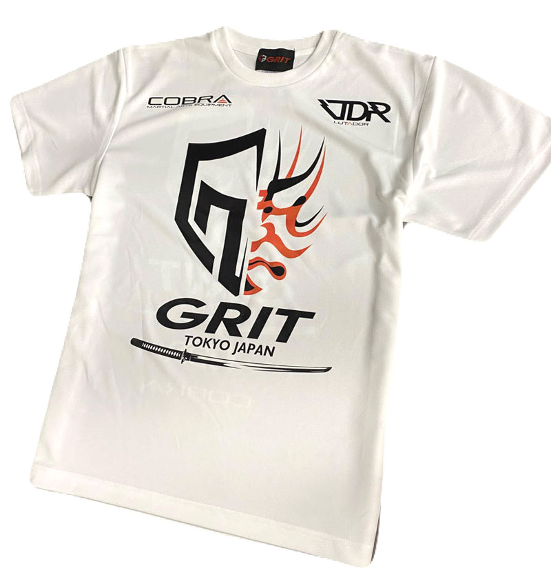 GRIT×LTDR KABUKI TRAINING DRY TEE WH 2410 | すべての商品 | GRIT FIGHT SHOP ...