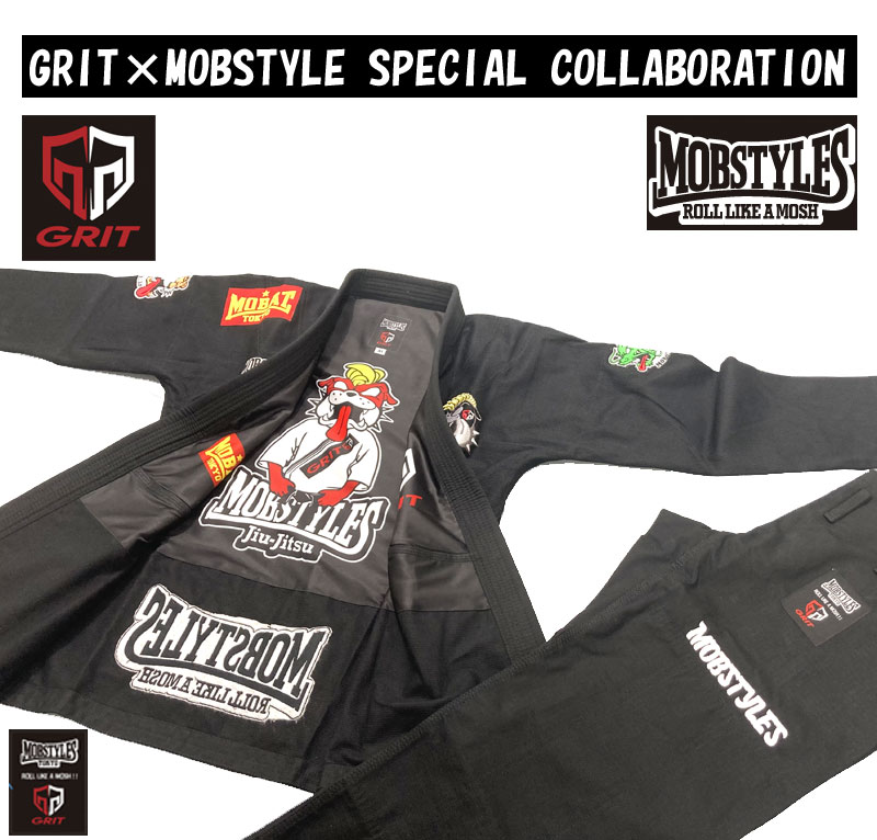 GRIT×MOBSTYLES JIU-JITSU GI 2305 | 競技別商品,ブラジリアン柔術 | GRIT FIGHT SHOP/グリットファイトショップ（グリット ファイト ショップ）