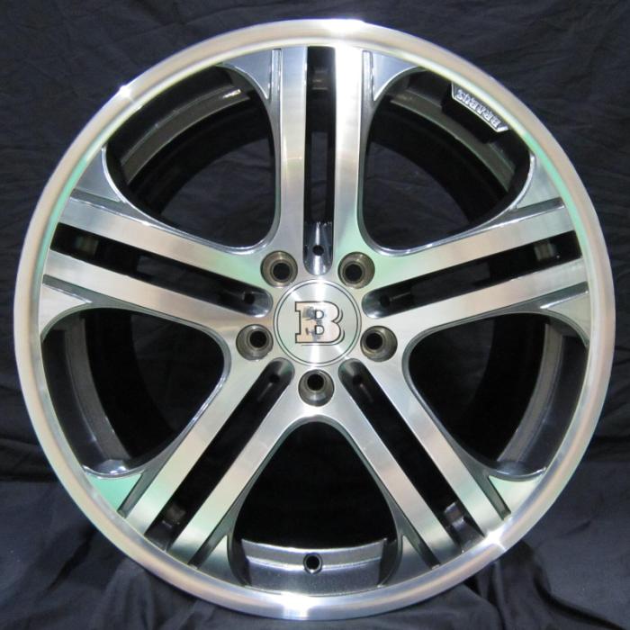 BRABUS ブラバス モノブロックQ 18インチ YOKOHAMA ADVAN Sport Mercedes-Benz C207 E ...