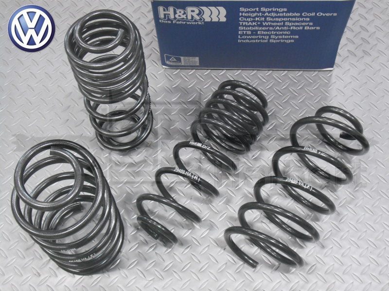 H&R ダウンサス 29489-1【H&R Sport Springs】 スポーツスプリング 【Volkswagen New Beetle ...