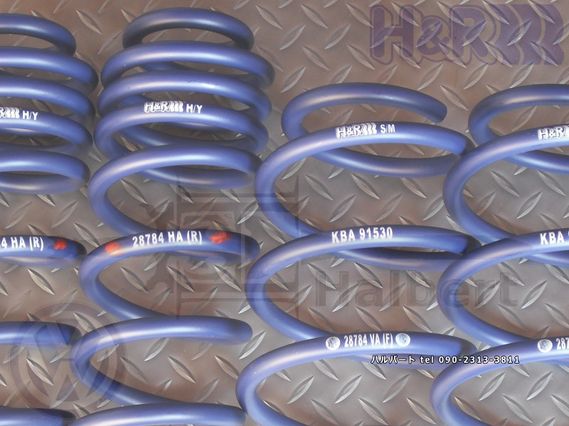 H&R ダウンサス 28784-13【H&R Sport Springs】スポーツスプリング｜フォルクスワーゲン アルテオン 2.0TSI ...