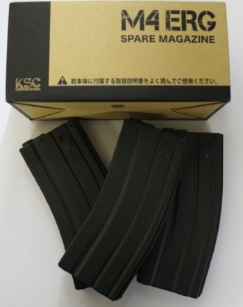 KSCM4ERGMG300 KSC M4 ERG 電動用 300連 3個セット | マガジン,電動ガン,M4/M16シリーズ | | GUNMALL OSAKA WEB SHOP