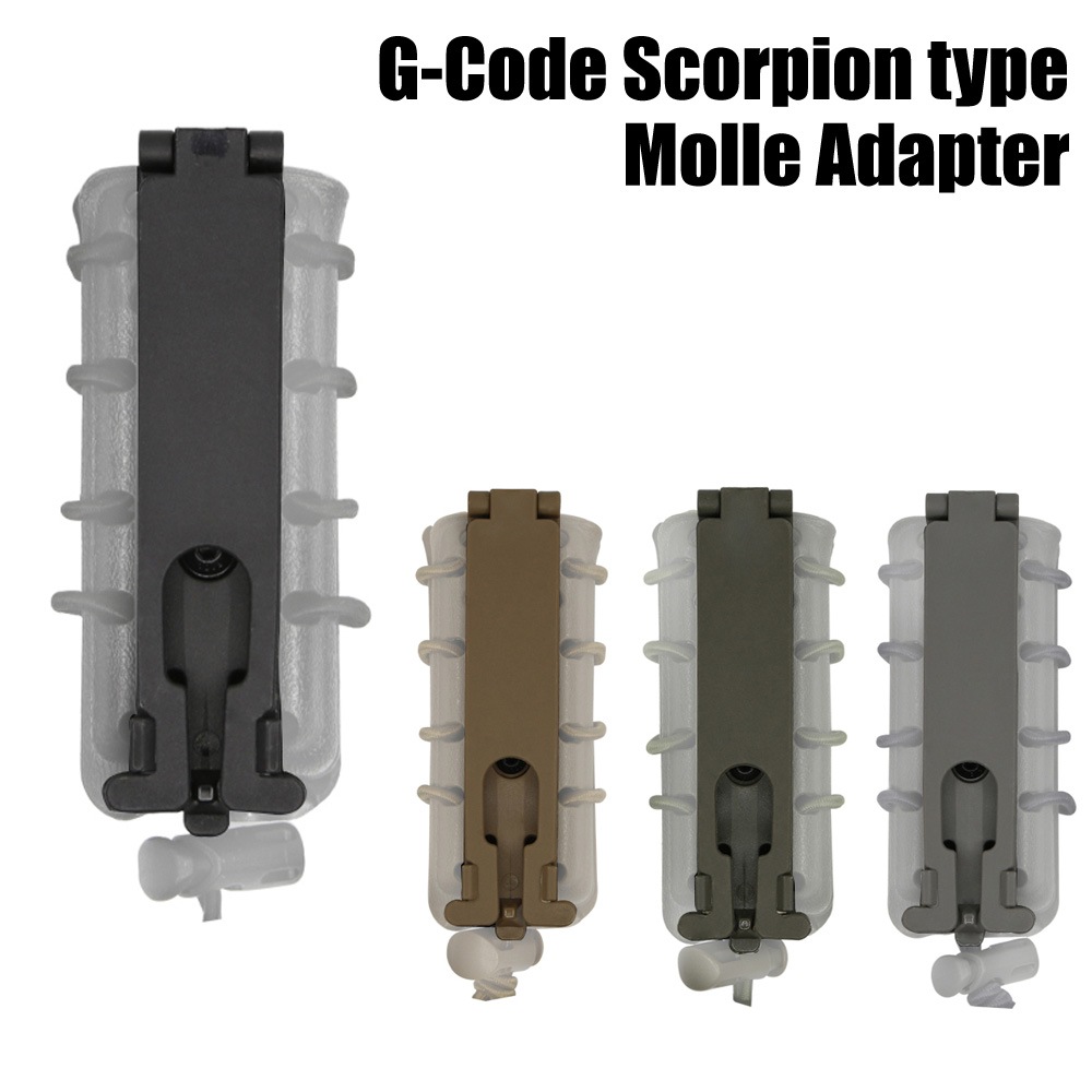 G-Code Scorpionタイプ用 Molle アダプター(各カラーあり) | 装備,ポーチ類,その他 | | GUNMALL OSAKA ...