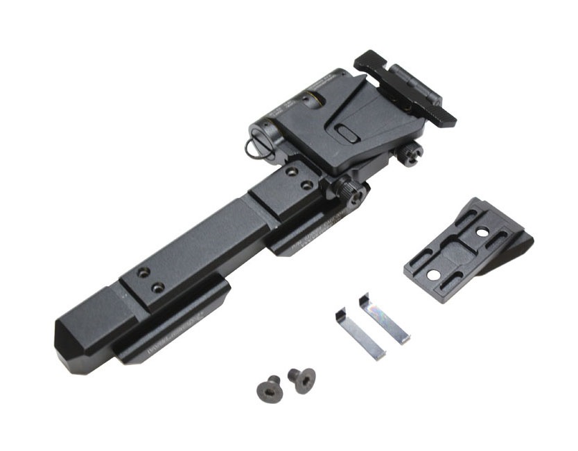 UFC-MT-112BK WILCOXタイプ サイドフリップ EOTechマウント 5/8インチ ライザーセット BK | ハンドガン系パーツ ...