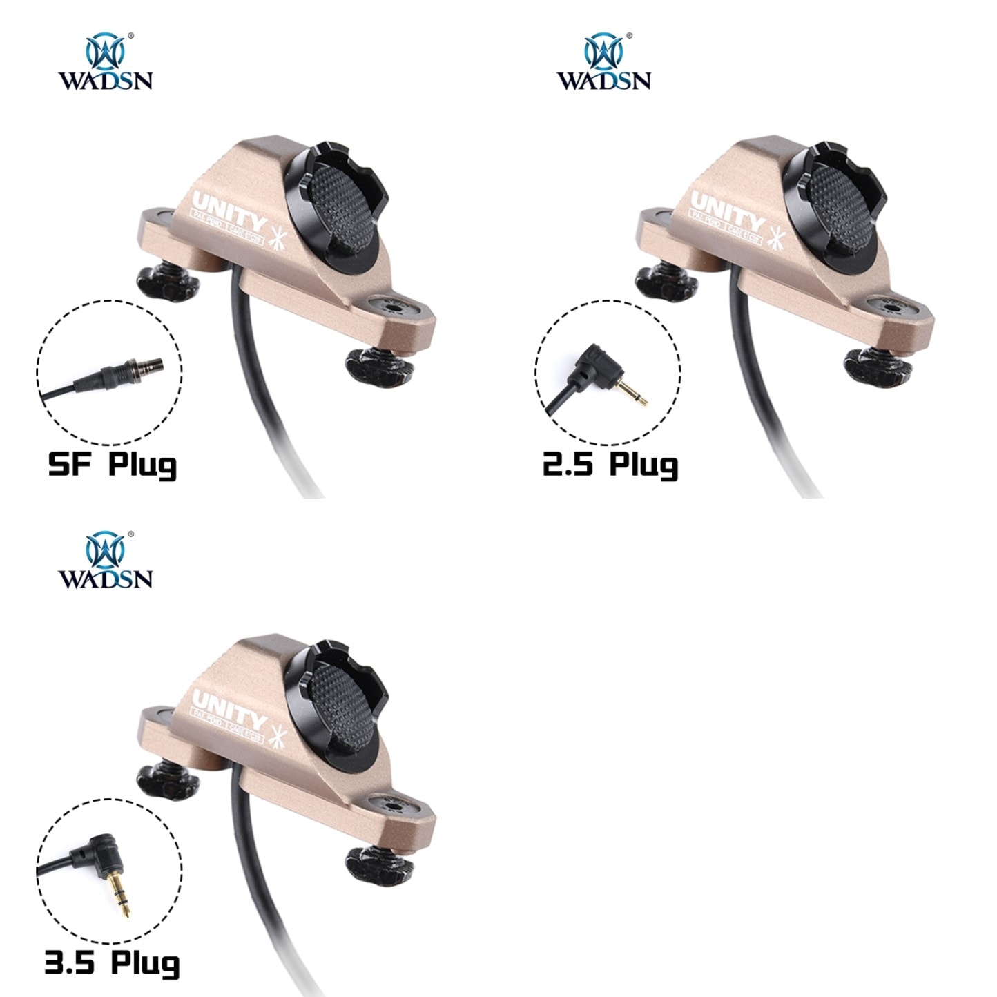 Element Modlite×UNITY Hot Buttonタイプ 20mmレール/Keymod/M-LOK用 DE（各タイプあり ...