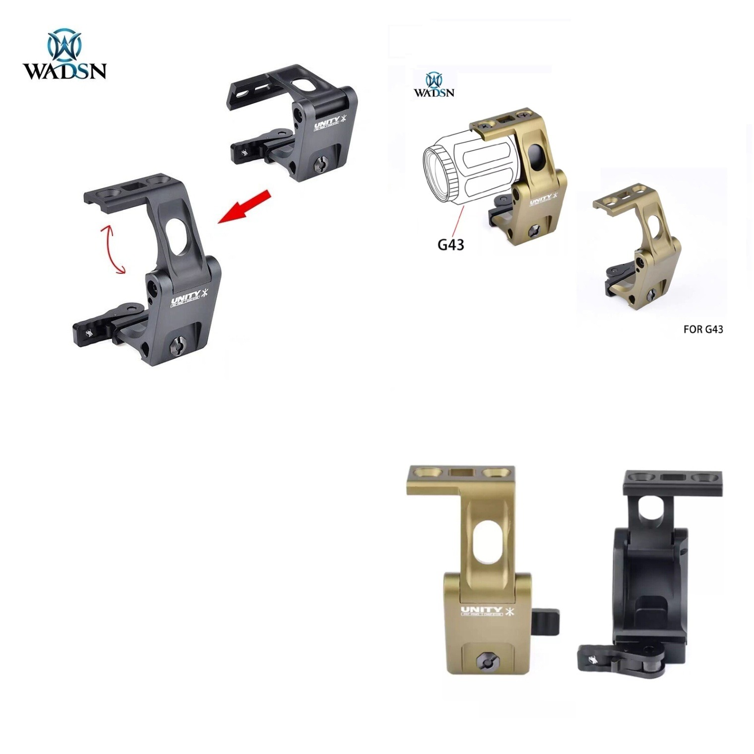 Unity FAST FTCタイプ G43用マウント DE | メーカー別,ELEMENT,外装パーツ | | GUNMALL OSAKA ...
