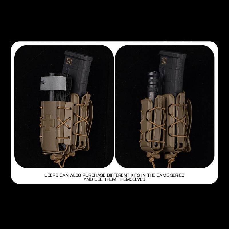 UFC HSGI ポリマーTACO V2タイプ ダブルデッカー ライフルマガジンポーチ (各カラーあり) | メーカー別,UFC ...