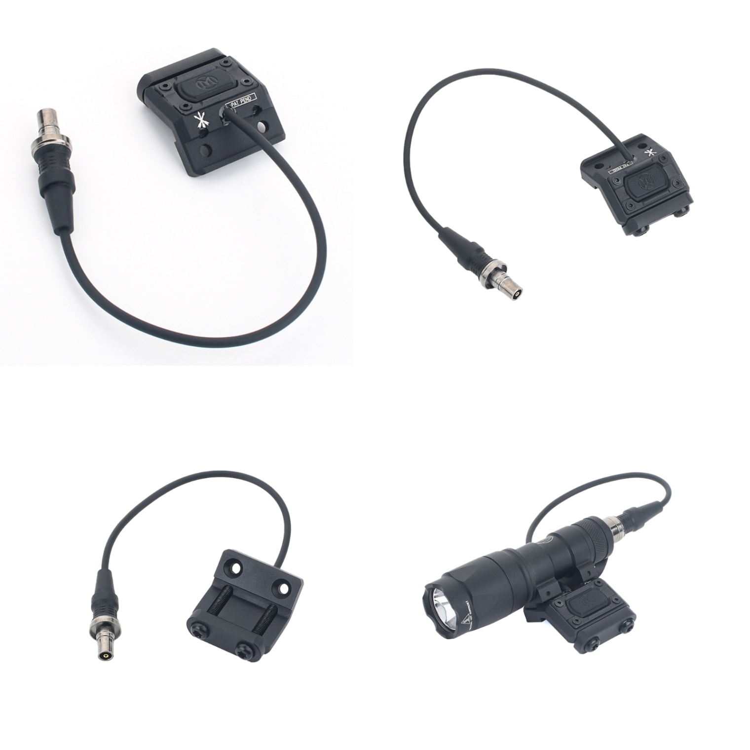 Modlite×UNITY ModButton Liteタイプ 20mmレール用スイッチ オフセット SF Plug BK | メーカー別 ...