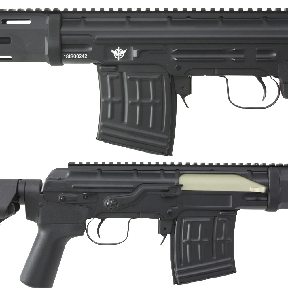 CYMA ドラグノフ SAG SVD MLOK フルメタル電動ガン BK【180日間安心保証つき】 | 電動ガン本体,スナイパーライフル ...