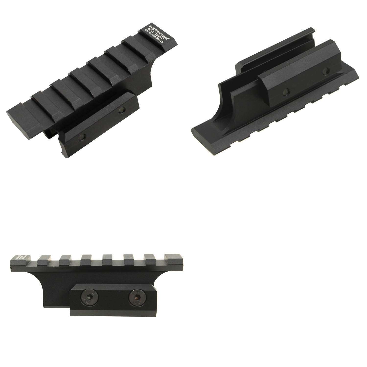 ZENIT B-18(Б-18)タイプ AKS-74Uリアサイトレール BK | メーカー別,UFC,外装パーツ,マウント＆レイル関連 ...