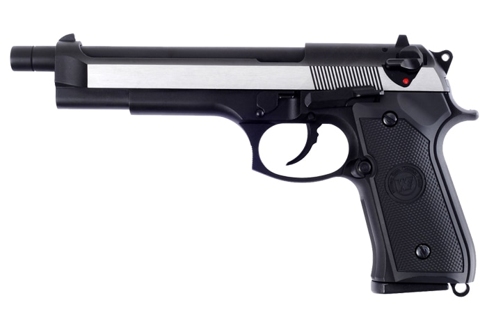 WE-TECH M92F ガスブローバック スタンダードバージョン ≪刻印無し 2Tone BKグリップ≫ | ガスハンドガン本体,ベレッタ ...